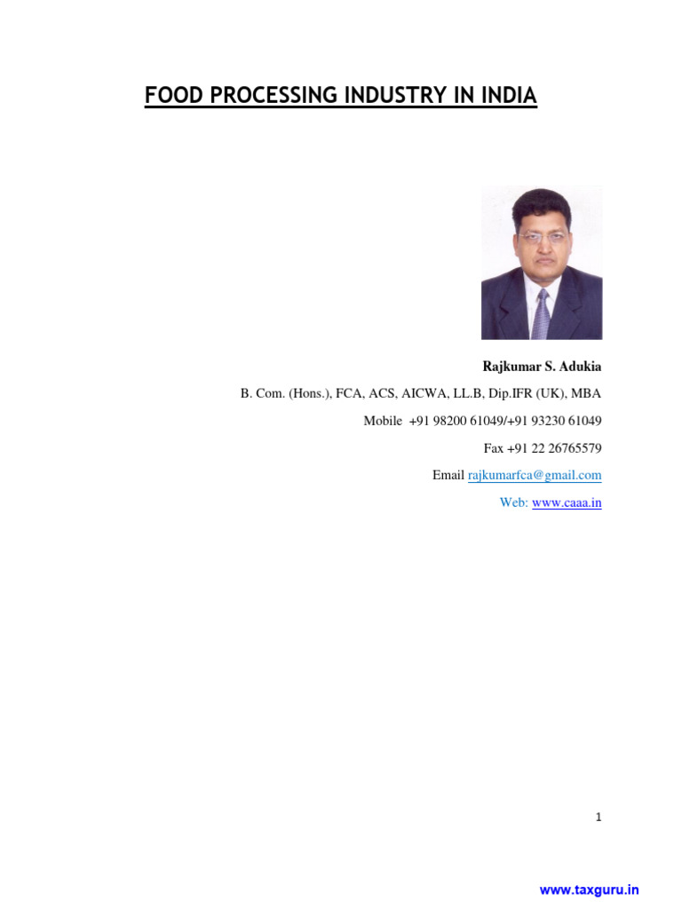 food-processing-book | PDF | Food Processing | Food Industry