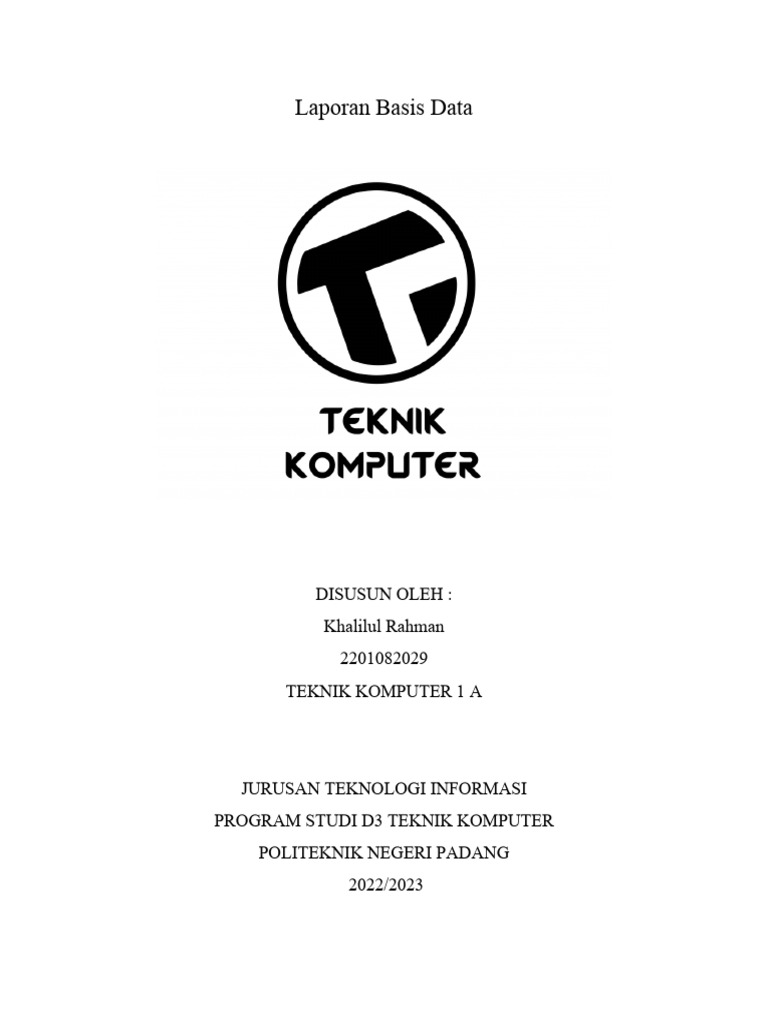 Basis Data Erd Pdf Metode And Bahan Ajar 2556