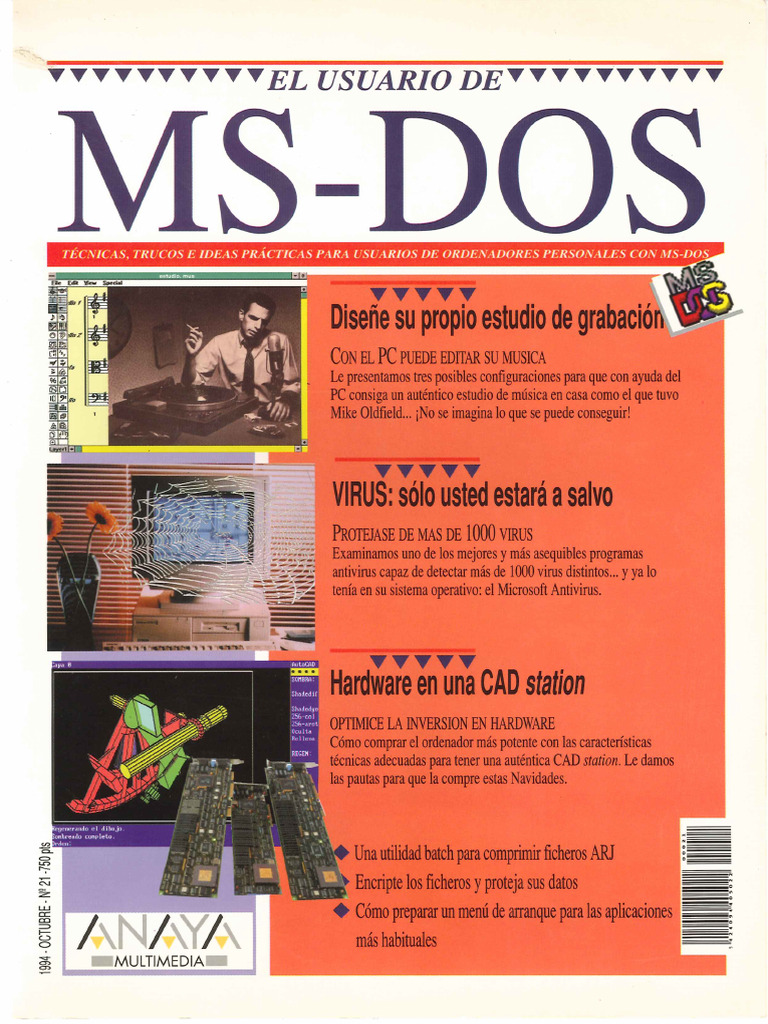 El Usuario de MSDOS 21 | PDF