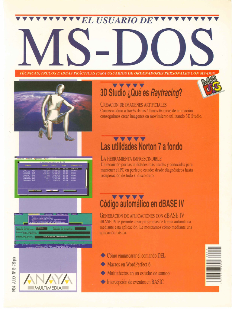 El Usuario de MSDOS 19 | PDF