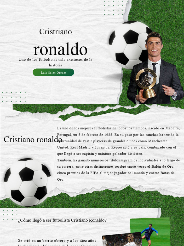 Cristiano Ronaldo | PDF | Asociación de Futbol | Deportes