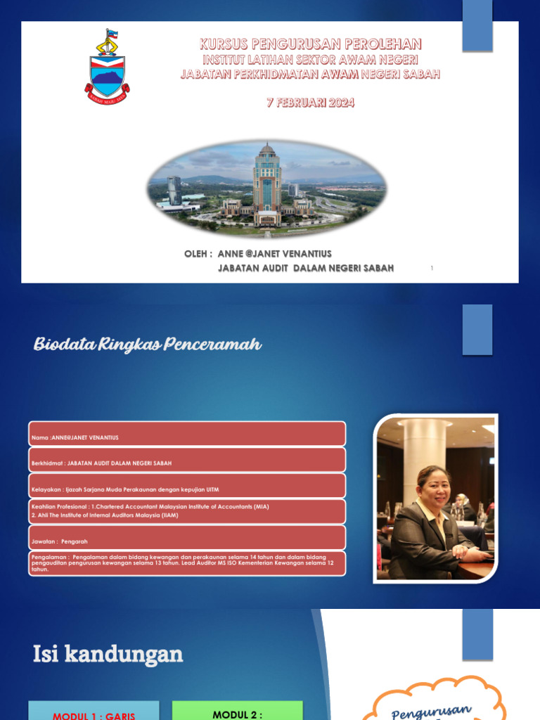 Kursus Pengurusan Perolehan Insan 7 Februari 2024 Salinan | PDF