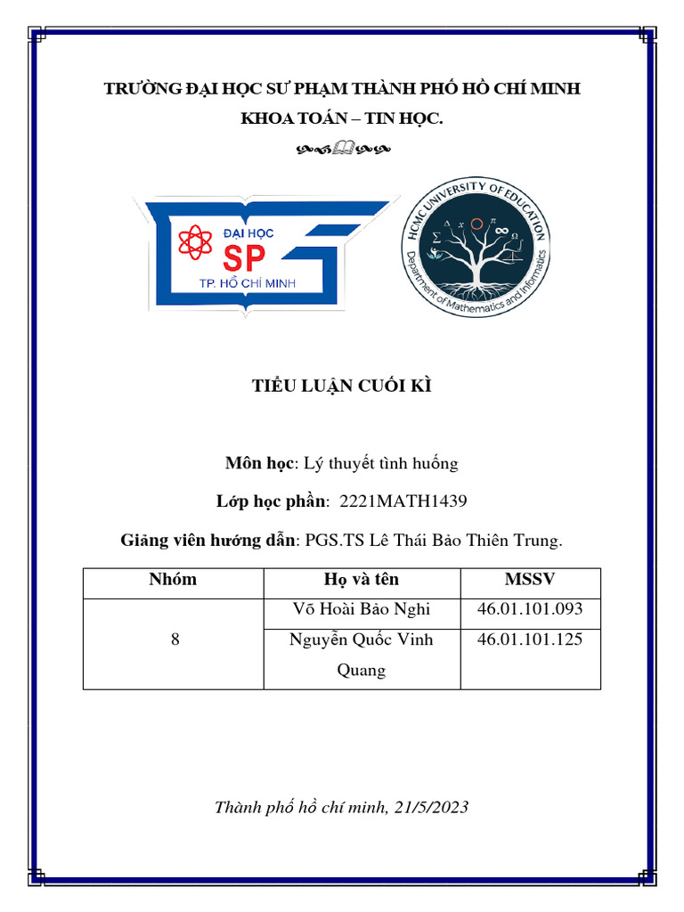 Nhóm 8- LTTHCK | PDF