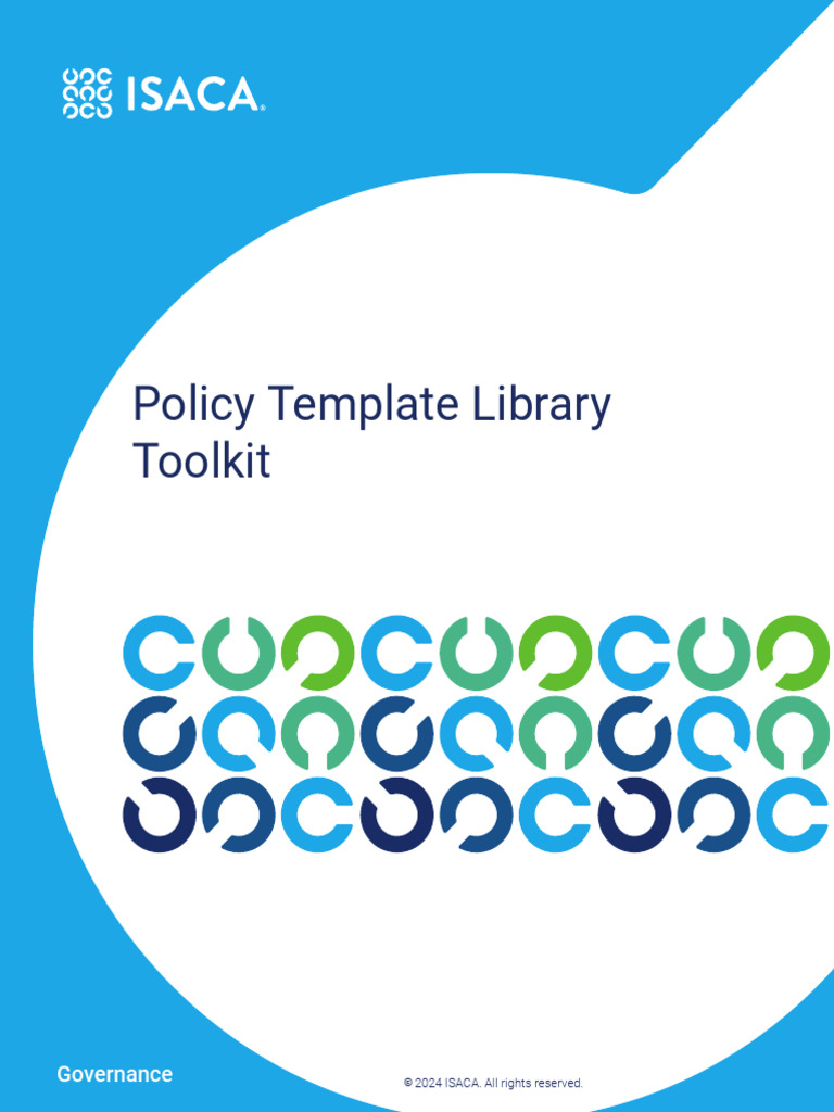 ISACA Policy Template Library Toolkit | PDF | Computer File ...