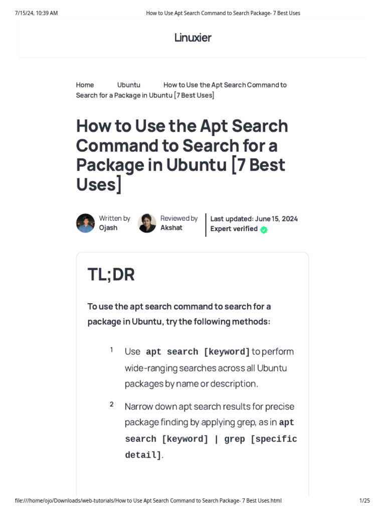 using apt command | PDF | Software Repository | Software Engineering