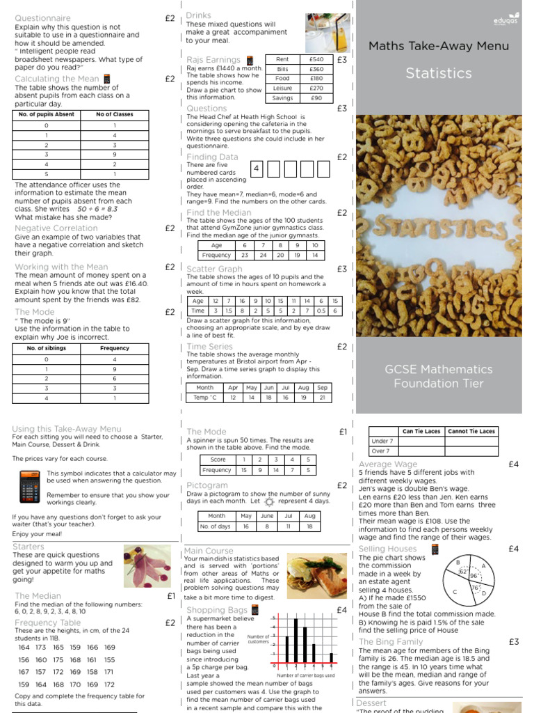 Foundation Statistics | PDF