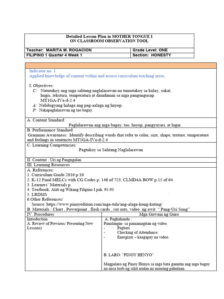 Cot4 Q4 MTB Final | PDF