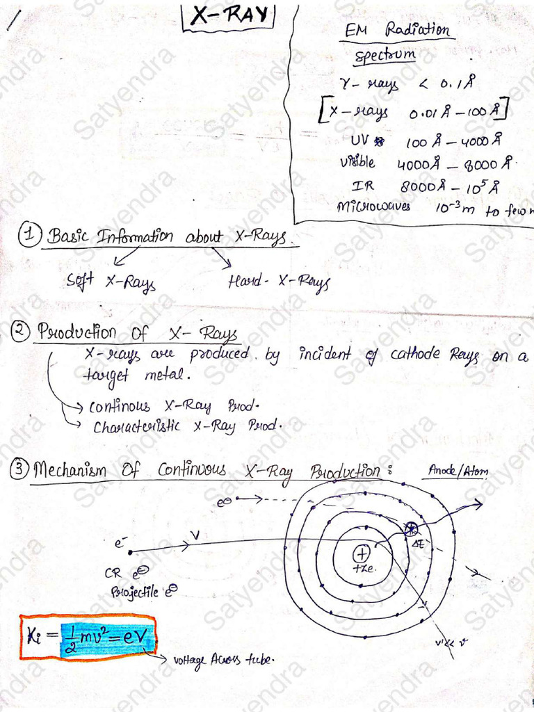 X Rays CLASS 12TH | PDF