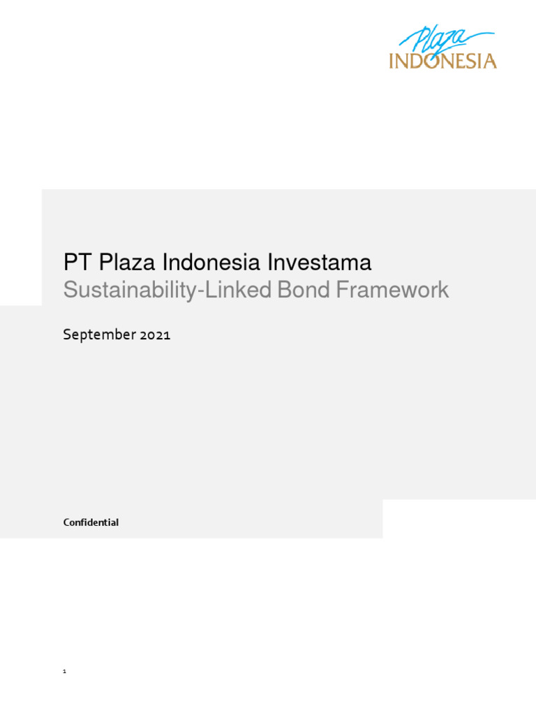 PII Sustainability-Linked Bond Framework Final (CL) | PDF | Sustainability | Climate Change ...