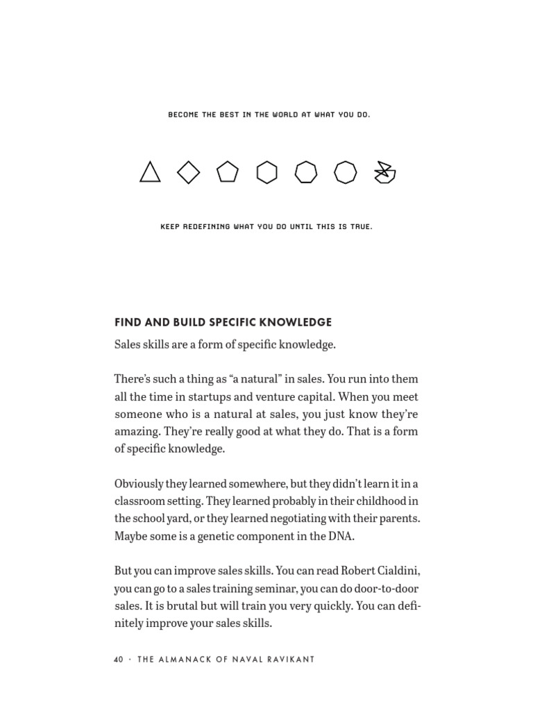 Find and Build Specific Knowledge | PDF | Knowledge | Cognition Find and Build Specific Knowledge | PDF | Knowledge | Cognition