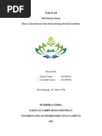 Panduan Format Esai Mahasiswa | PDF