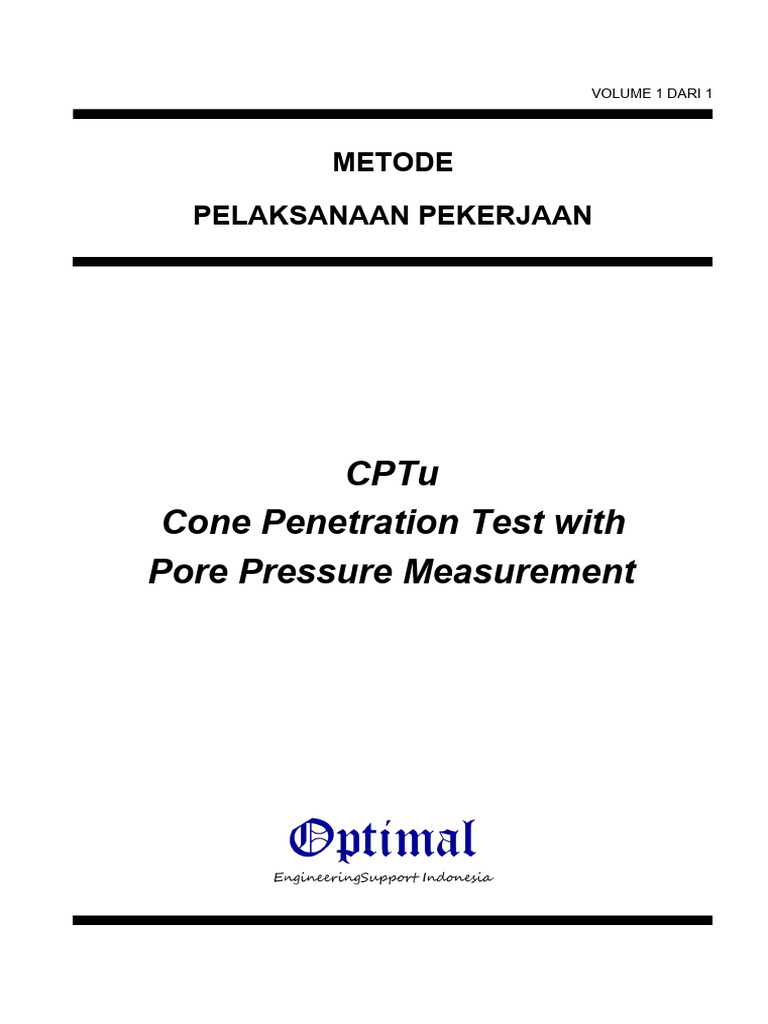 Metode Pelaksanaan Pekerjaan Cptu Pdf 8470