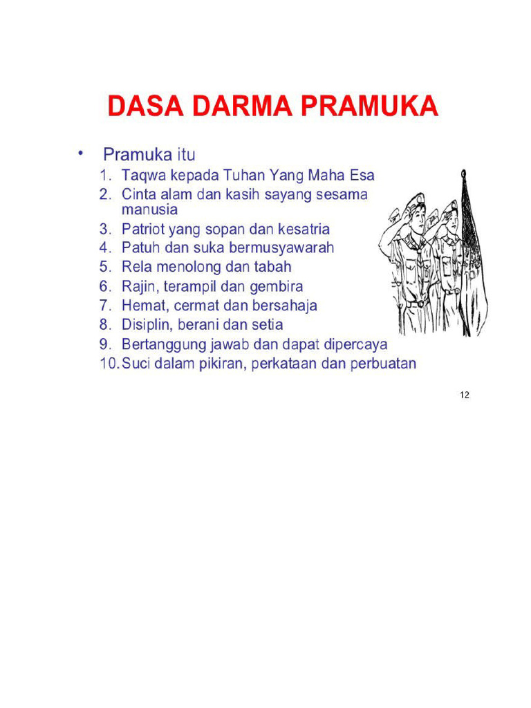 DAsa Darma Pramuka | PDF