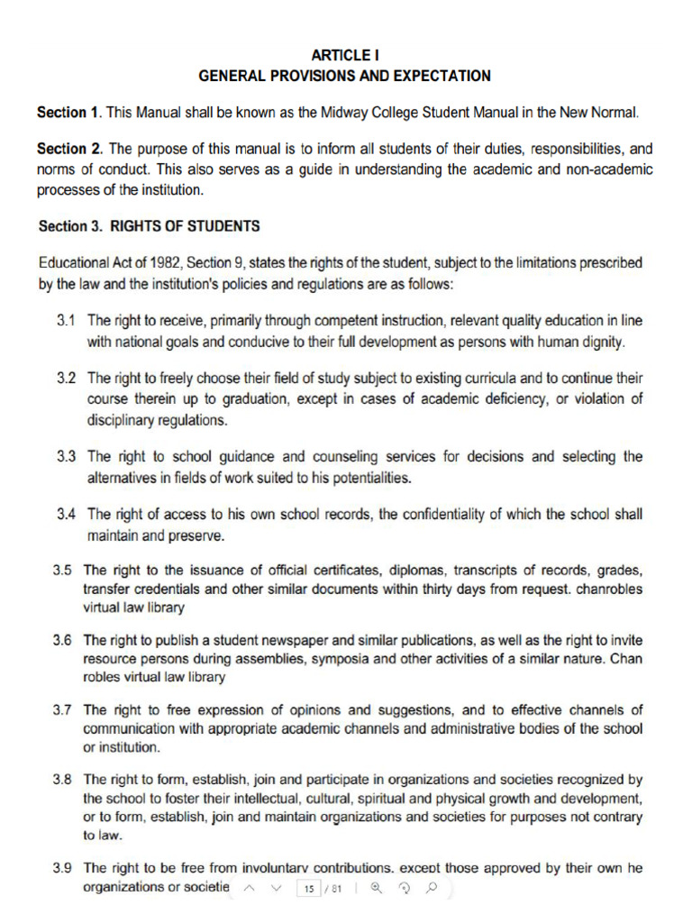 Student Manual | PDF