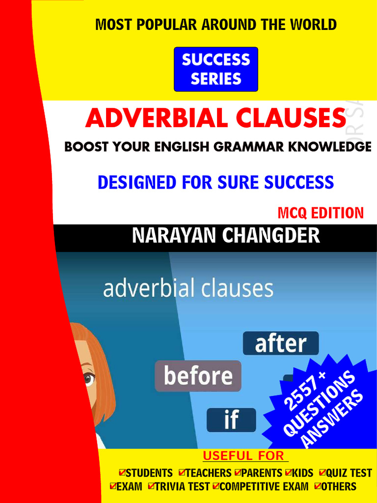 Adverbial Clauses Practice Questions | PDF | Adverb | Syntax