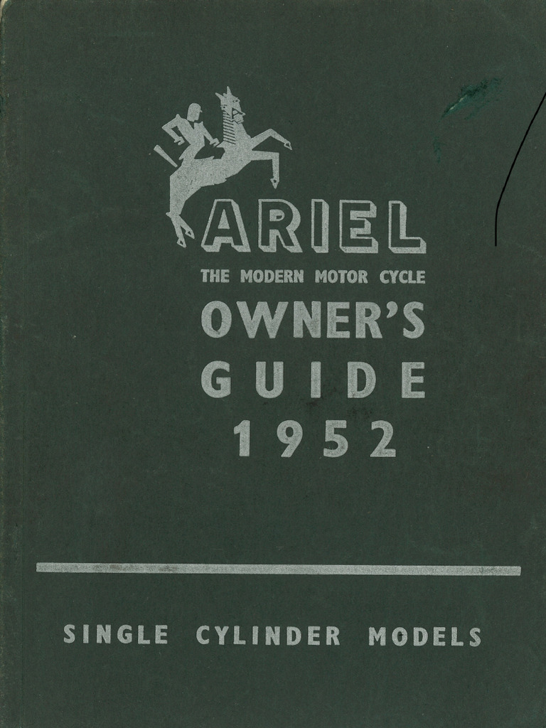 Ariel Singel 1952 | PDF