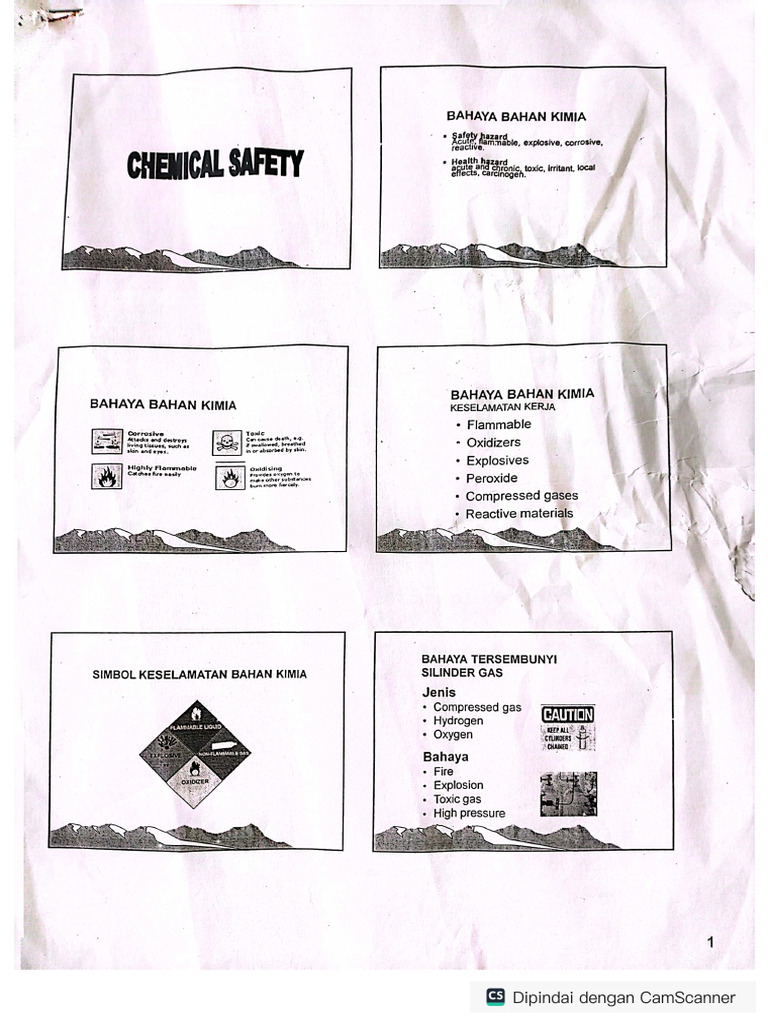 Chemical Safety | PDF
