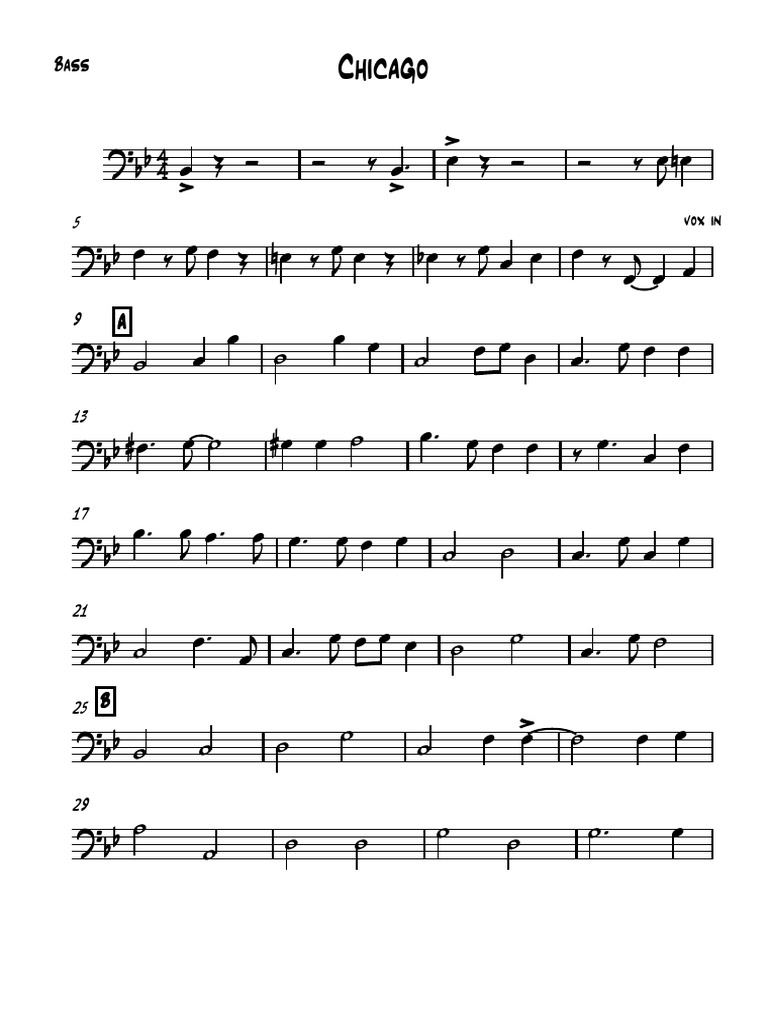 Chicago - Frank Sinatra | PDF