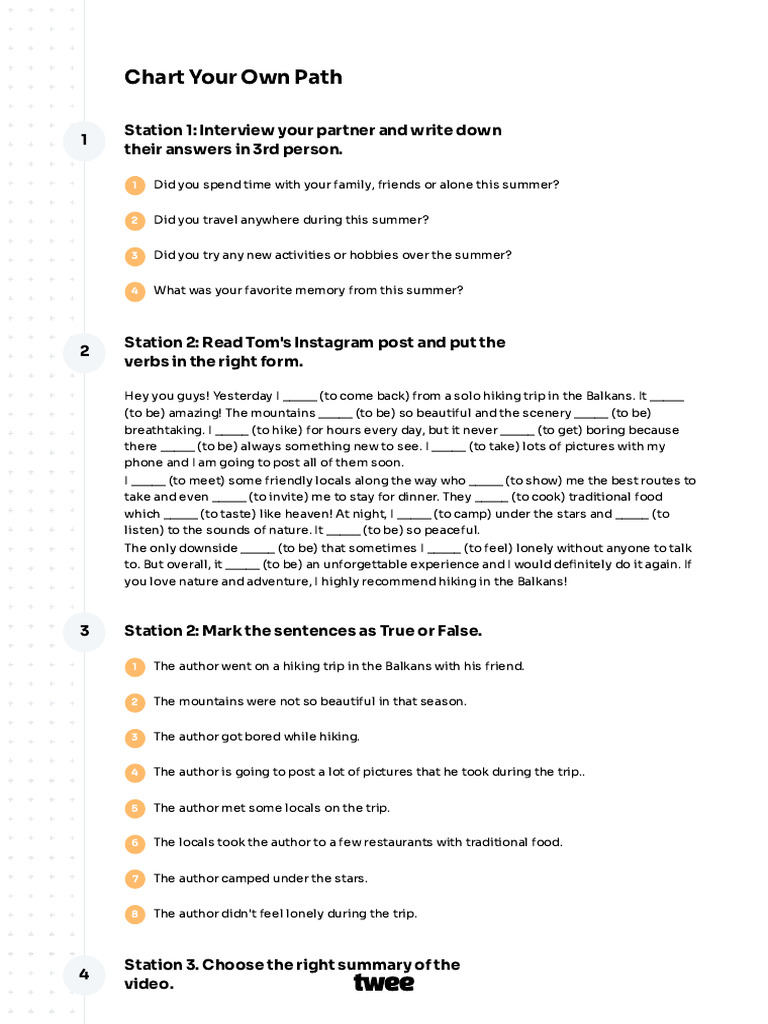 Chart Your Own Path | PDF | Foreign Language Studies | Art