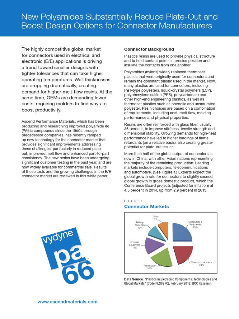 Connector-White-Paper p1 | PDF | Electrical Connector | Plastic