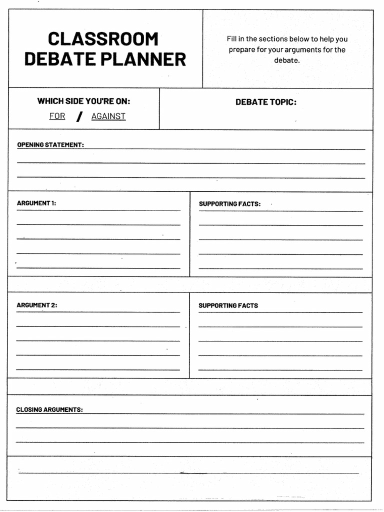 debate_planner_Copy | PDF