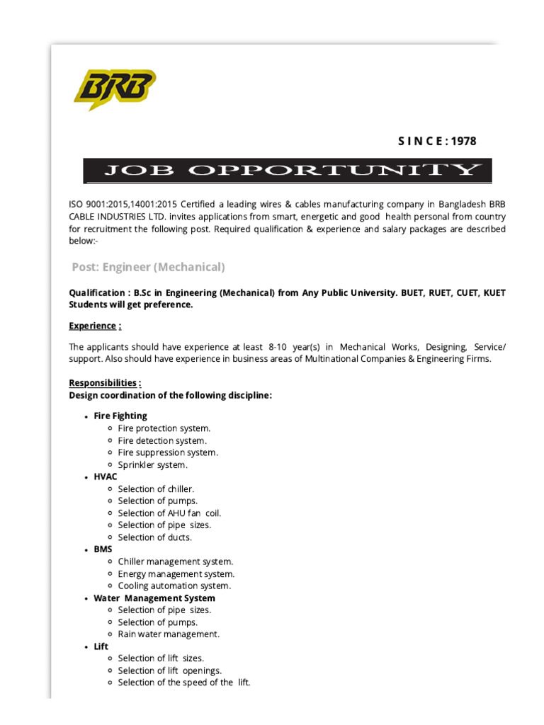 BRB Cable Industries | PDF | Engineering