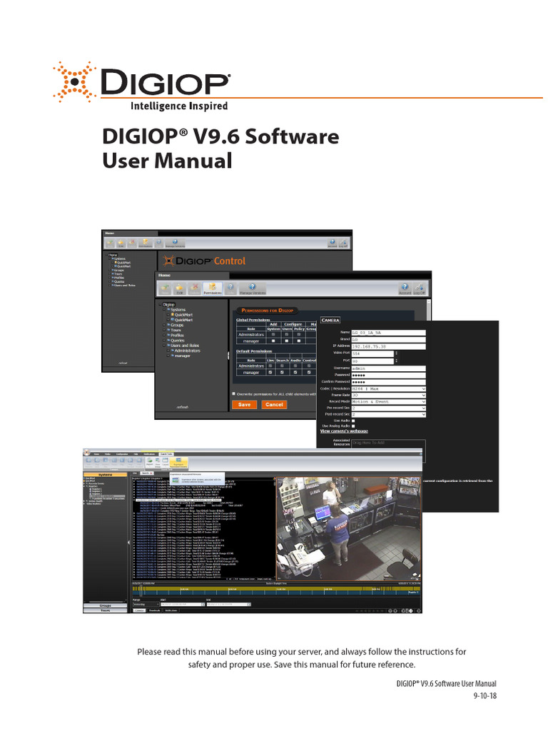 DIGIOP® Control V9.1 User Manual | PDF | Installation (Computer Programs) | Operating System
