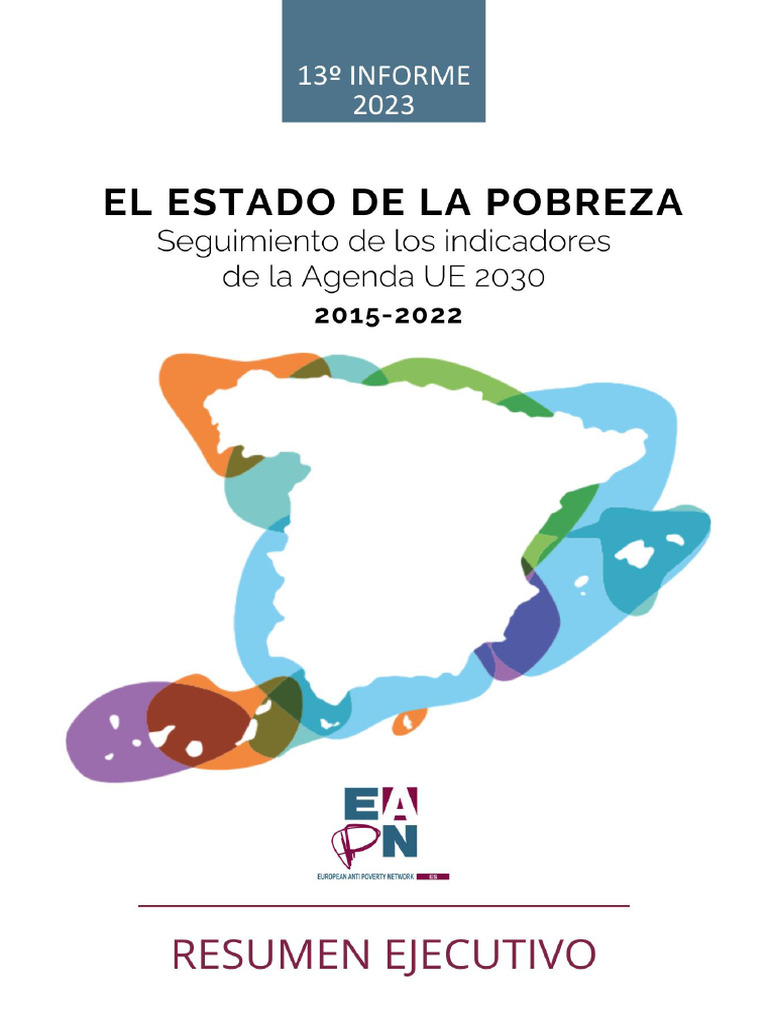 Informe AROPE 2023 Resumen Ejecutivo | PDF | Pobreza | Pobreza e indigencia