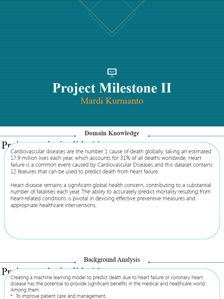 Project Milestone II | PDF | Support Vector Machine | Cardiovascular ...