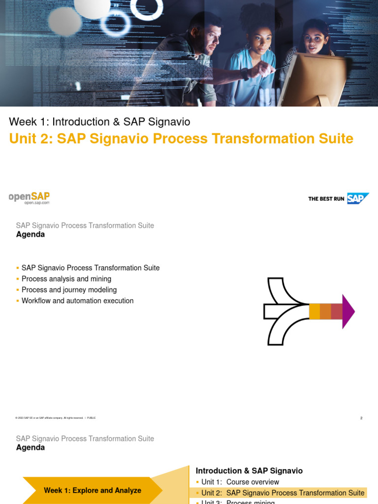 openSAP tbp1 Week 1 Unit 2 SIGSuite Presentation | PDF | Business Process | Governance