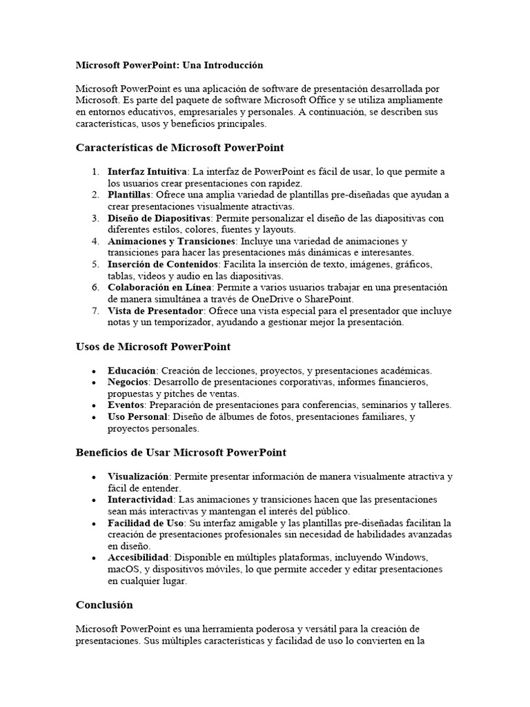 Microsoft PowerPoint | PDF | Microsoft PowerPoint | Microsoft