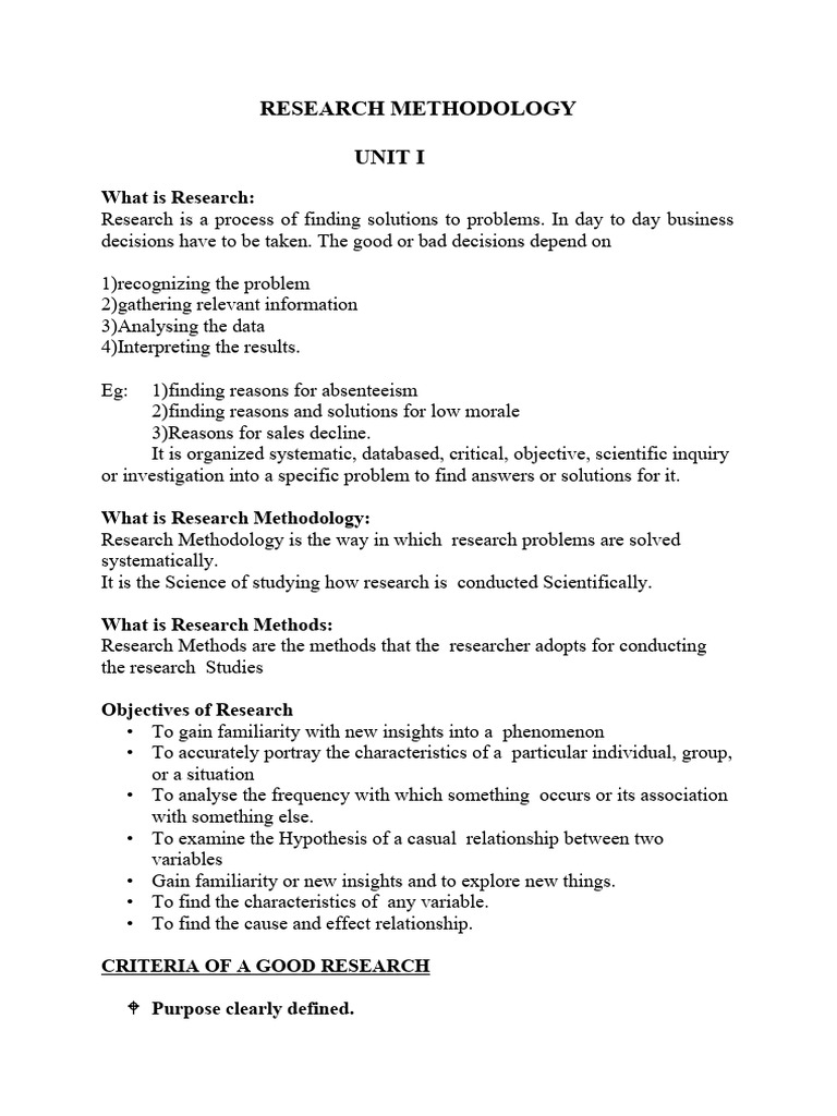 Research Methodology Overview Guide | PDF | Methodology | Sampling (Statistics)