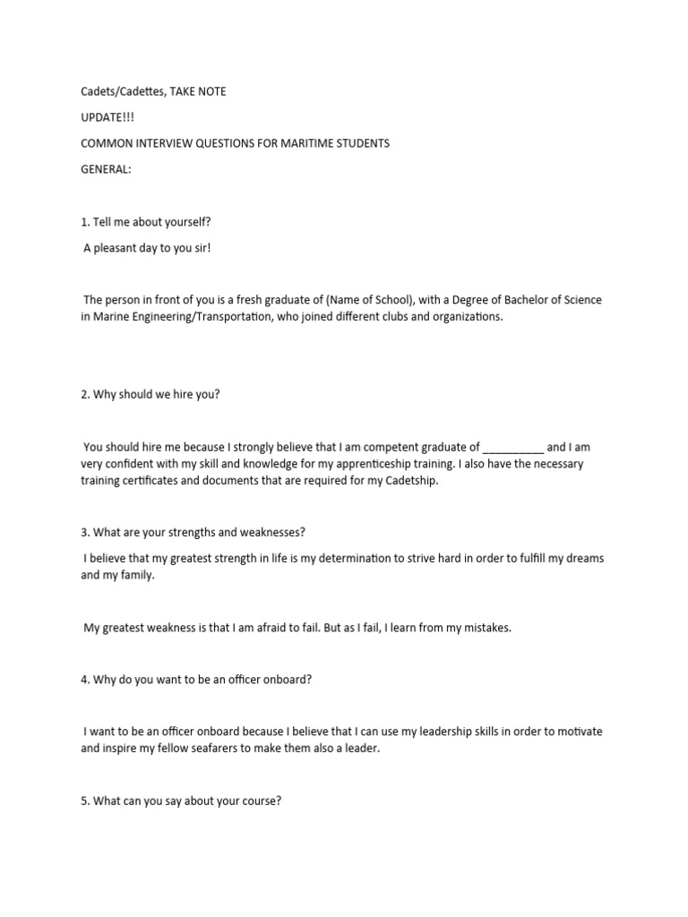 Interview Q&A | PDF | Internal Combustion Engine | Engines