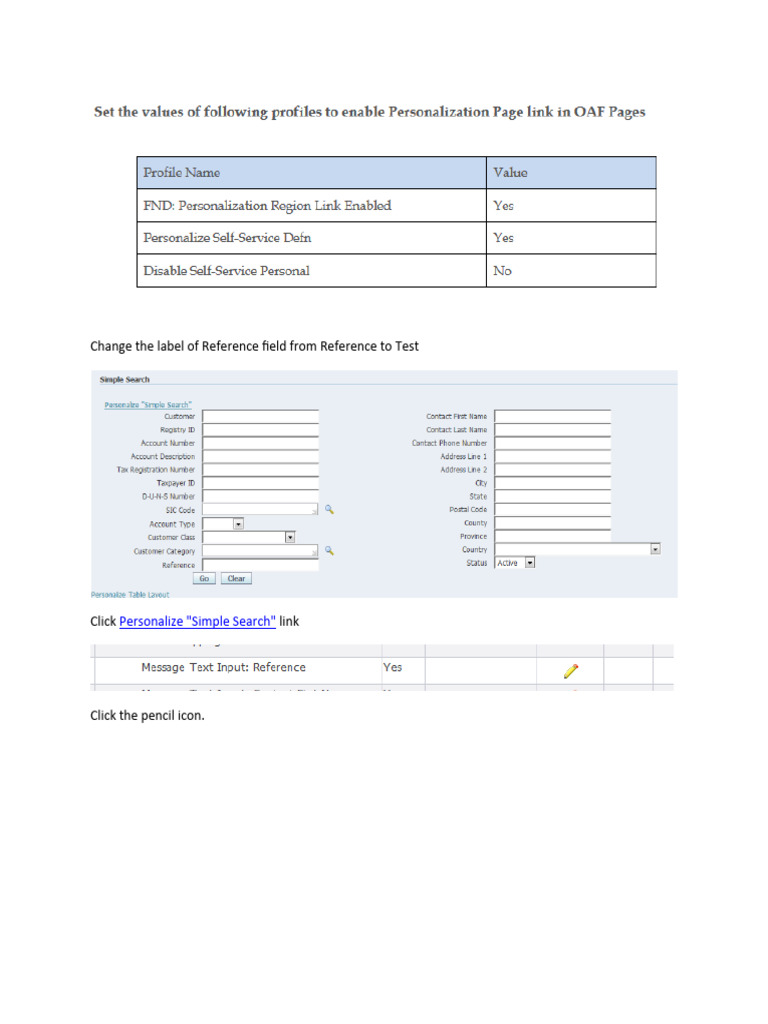 OAF Personalization | PDF | Cyberspace | Software