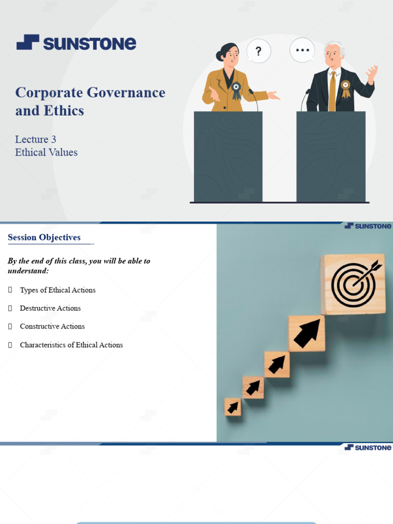 Lecture 3 - Ethical Values | PDF | Morality | Liberal Arts Education