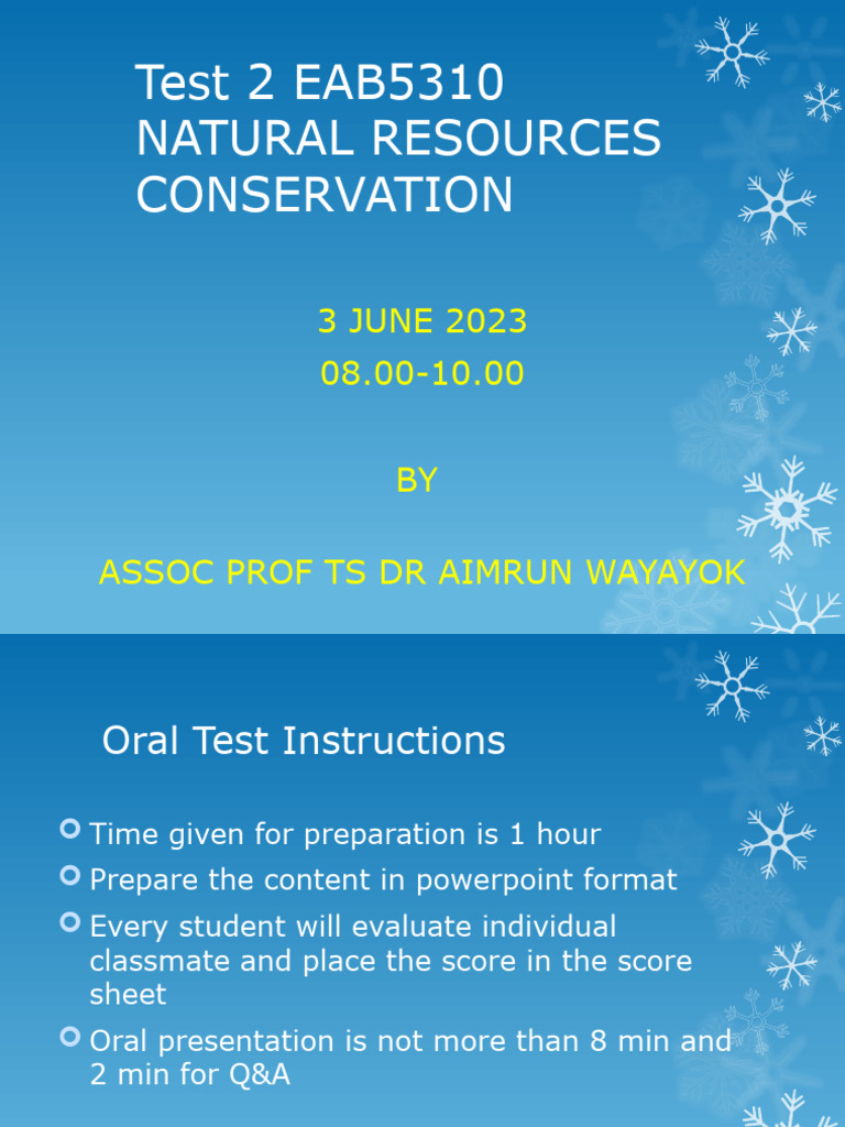 Test 2 EAB5310 SEM 2 2022 2023 DR Aimrun | PDF | Career & Growth ...