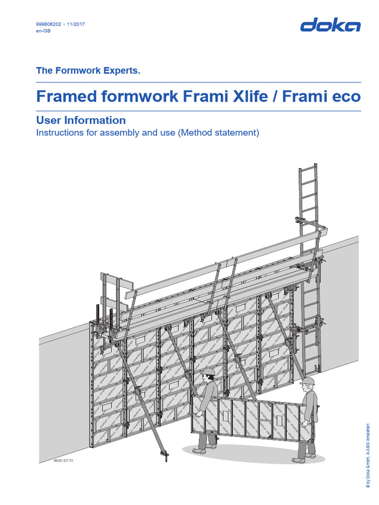 Frami Xlife/Eco User Assembly Guide | PDF | Safety | Occupational ...