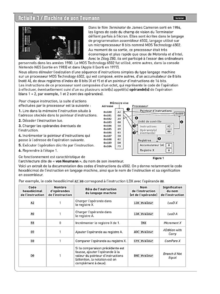 Correction ActivitÃ© Assembleur | PDF