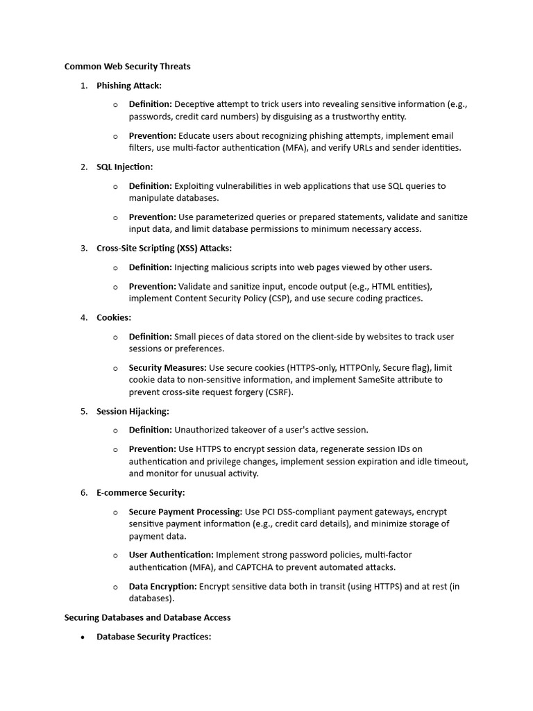 Web Security | PDF | World Wide Web | Internet & Web