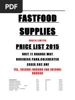 BMT Meat Price List 2025 | PDF | Lamb And Mutton | Sausage