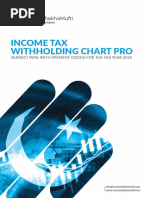 Income Tax Withholding Chart For Tax Year 2026 | PDF | Dividend | Salary