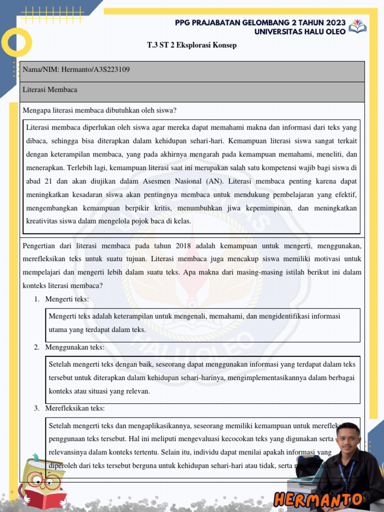 T.3 CT - ST 2 - LKM Eksplorasi Konsep | PDF | Karier & Perkembangan | Komputer