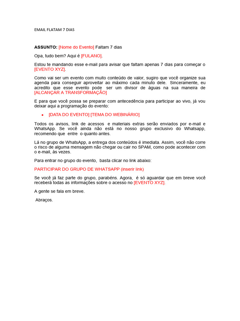 Emails Fórmula | PDF