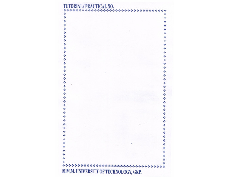 Practical Page. | PDF