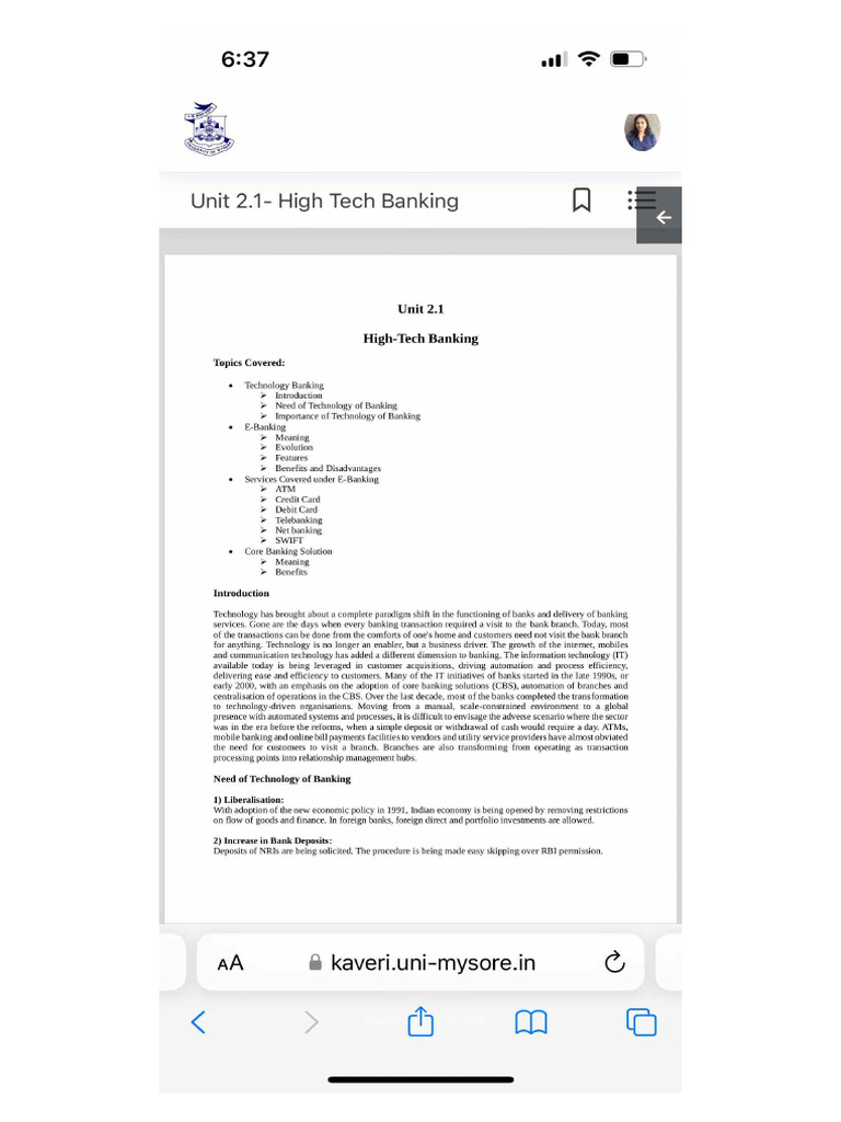 Notes Banking | PDF