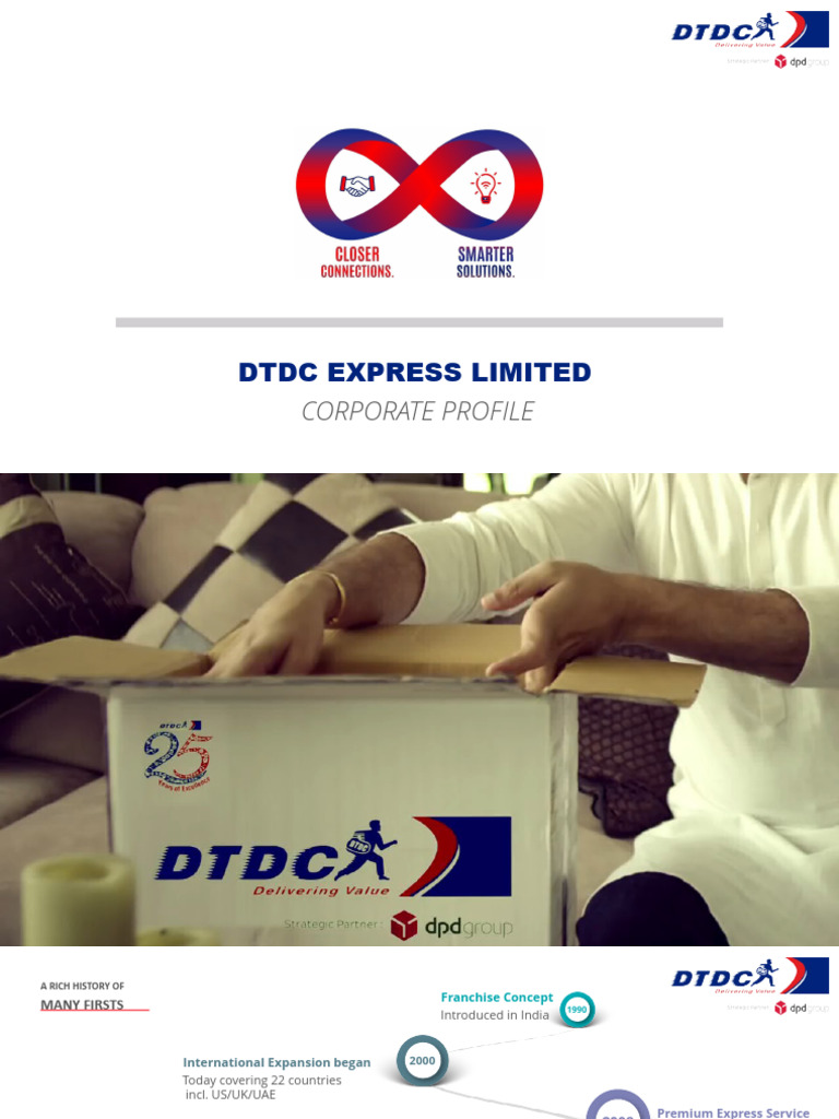 DTDC BeTheLeader Pptvert3.0 | PDF | Sales | Logistics