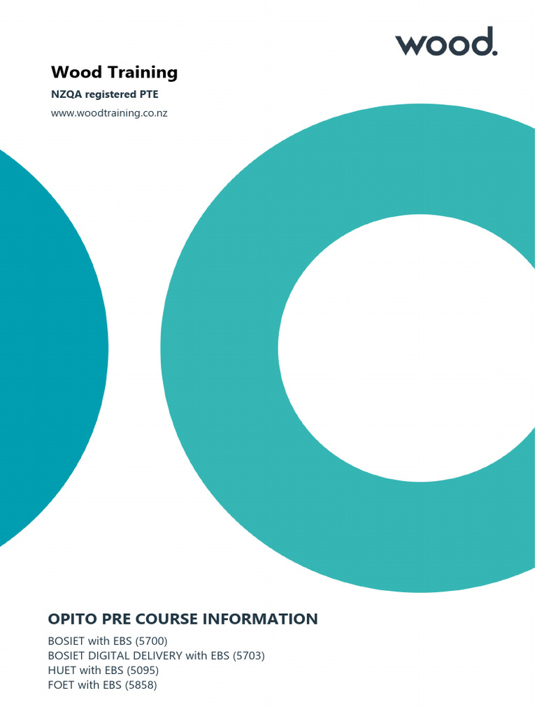 OPITO Pre Course Information | PDF | Learning | Educational Technology