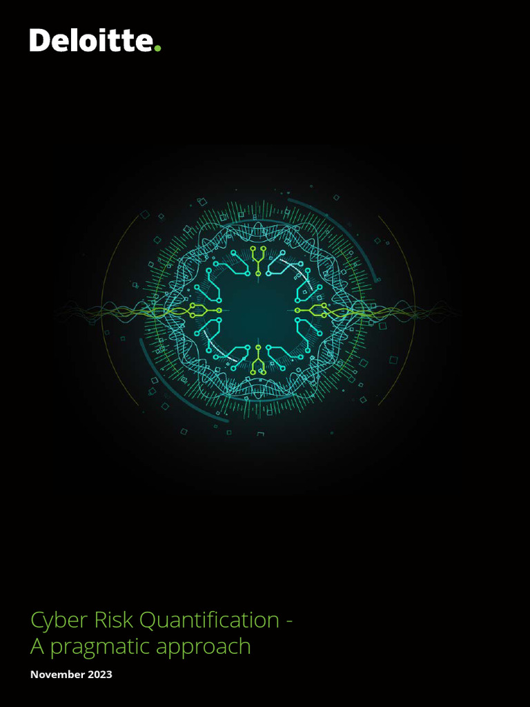 In Ra Cyber Risk Quantification Noexp Pdf Risk Computer Security 2719