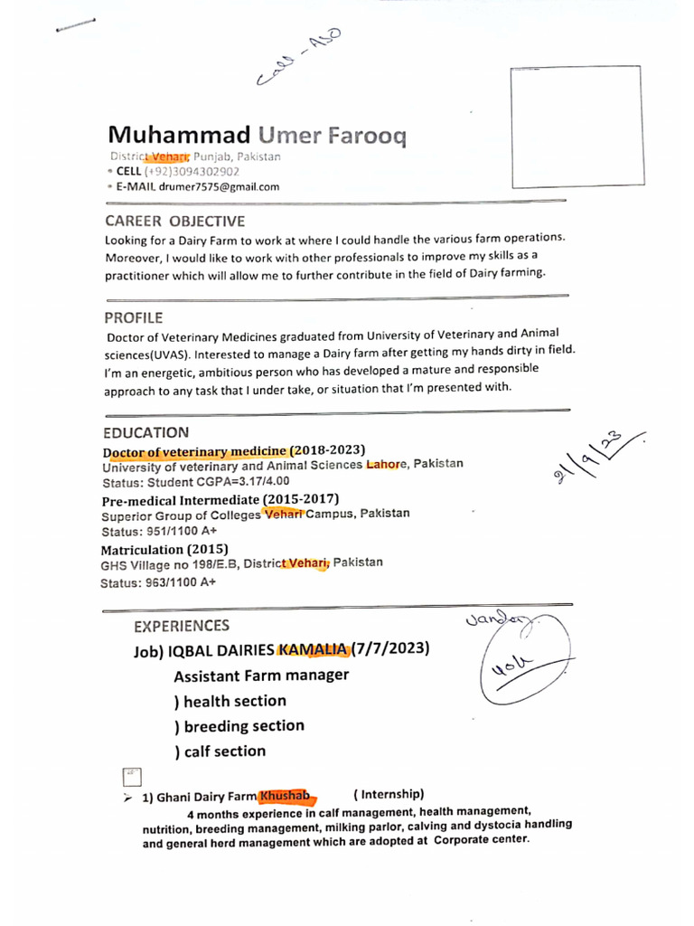 Muhammad Umer Farooq | PDF