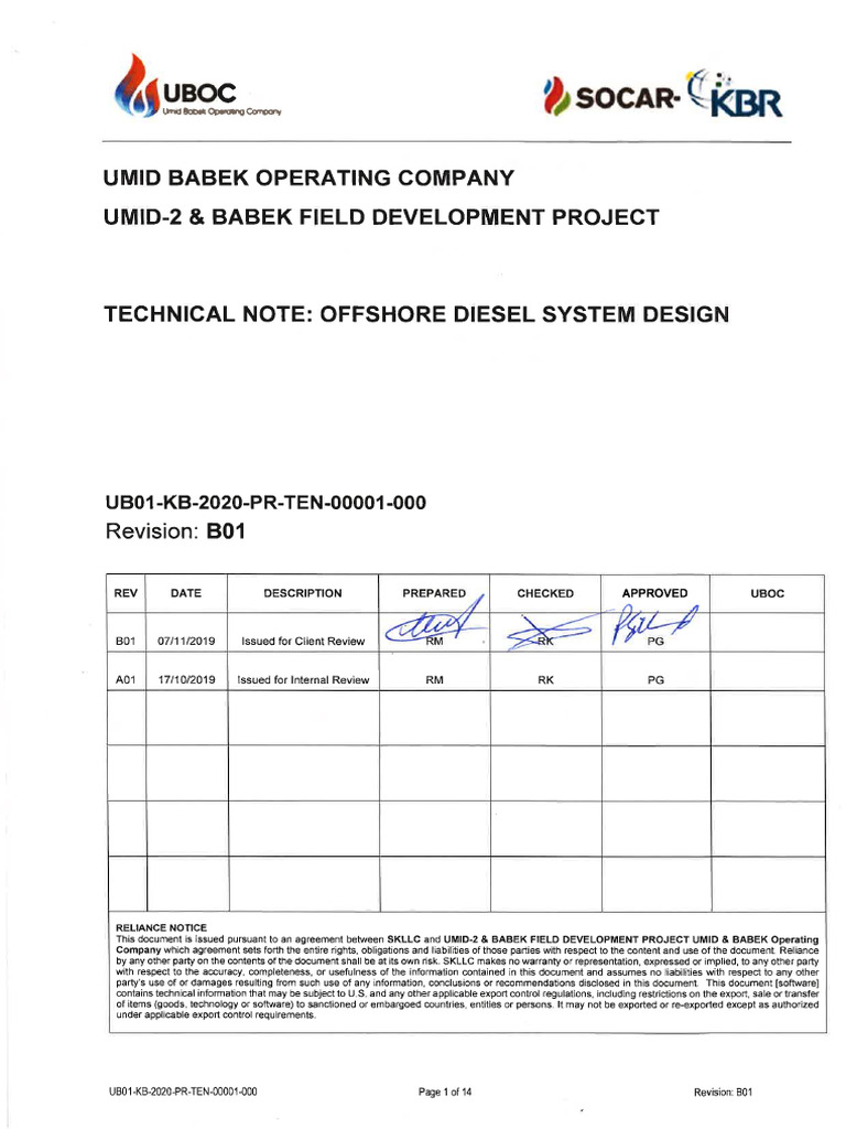 Diesel System Technical Note | PDF
